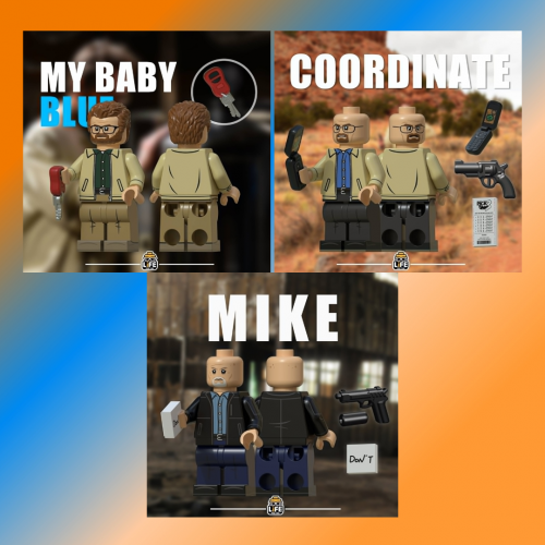 Breaking Bad Set - Tier One Bricks