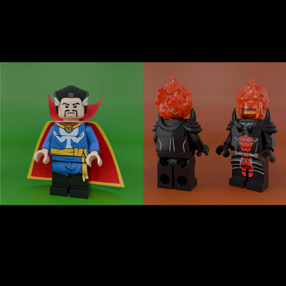 Dr Strange & Dormammu - Tier One Bricks