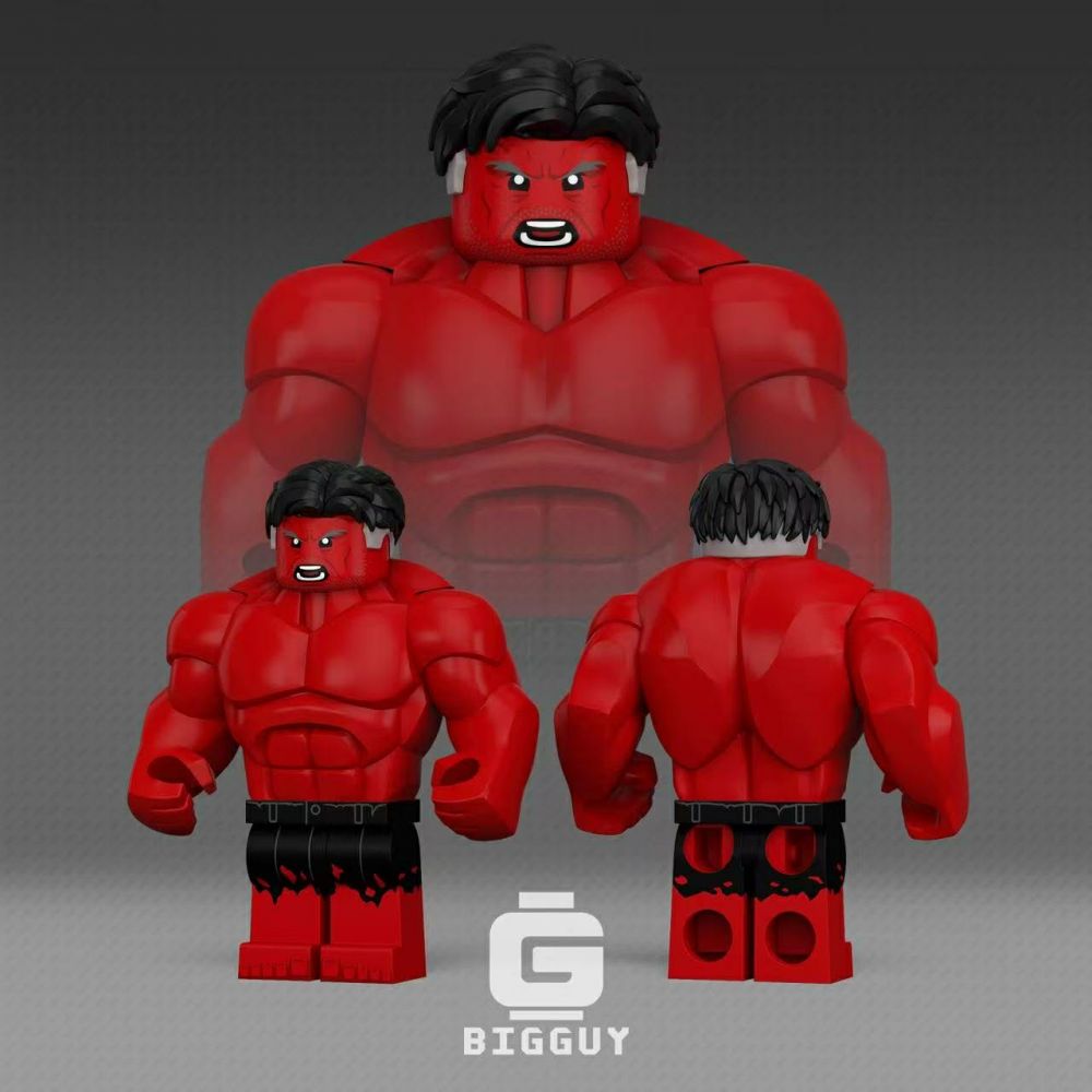 HULK & RED HULK - 一級磚家 Tier One Bricks