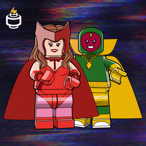 Wanda & Vision Halloween set - Tier One Bricks