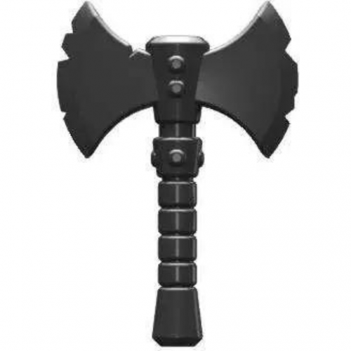 Battle Axe - Black - Tier One Bricks