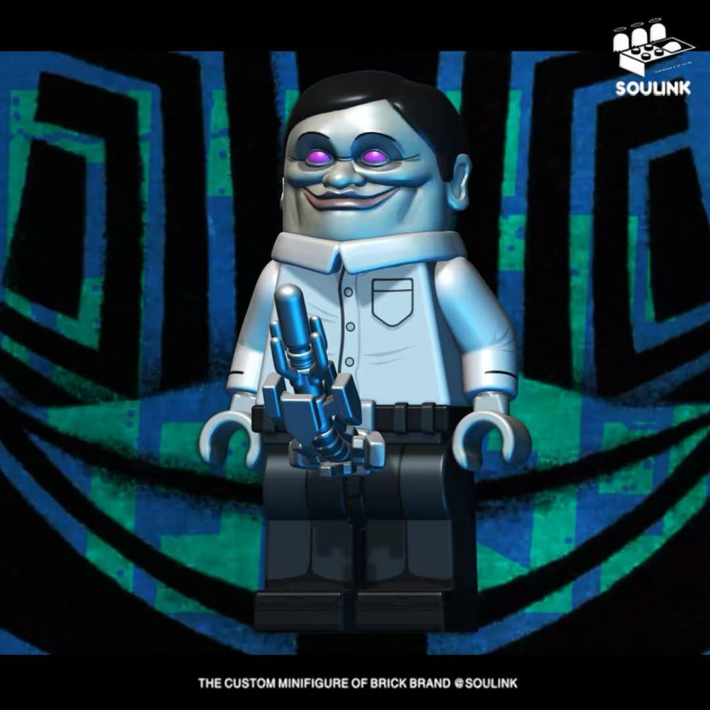 Ghost&UMA_セルポ星人 Blue - Tier One Bricks