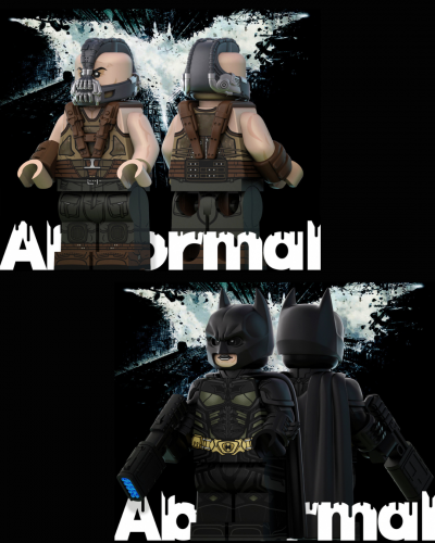 Batman+Bane-vest ver. - Tier One Bricks