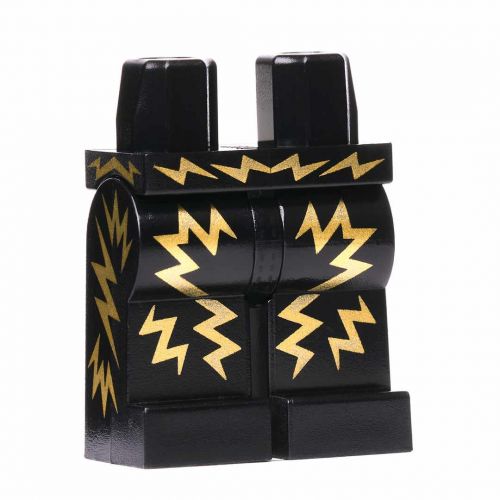 Lightning Pants - Black - Tier One Bricks