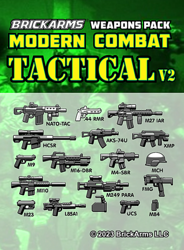 Modern Combat Pack - Tactical Pack v2 - Tier One Bricks