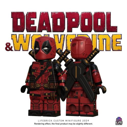 Deadpool battle damaged ver. - 一級磚家 Tier One Bricks