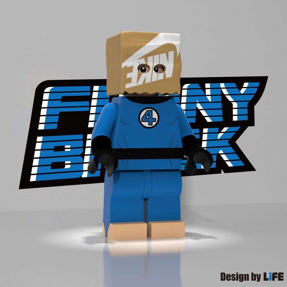 Lego Mr Fantastic Decals