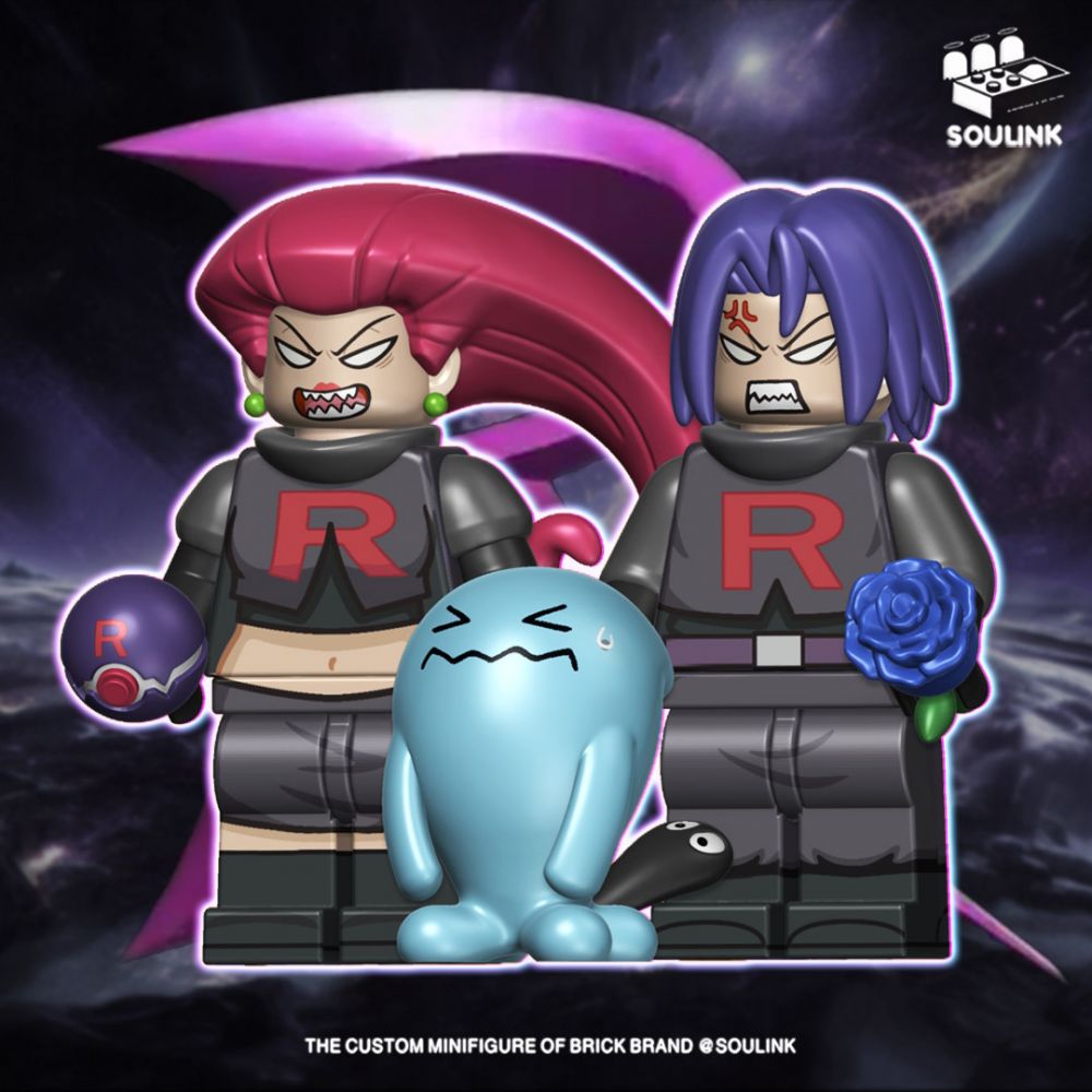 Team Rocket SET - 一級磚家 Tier One Bricks