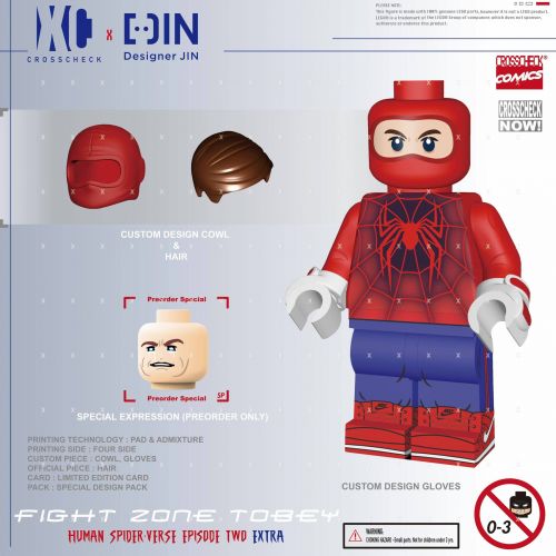 Fight Zone Tobey - Tier One Bricks