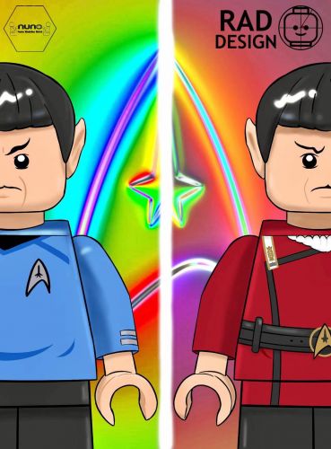 Captain Spock (Red ver.) - Tier One Bricks