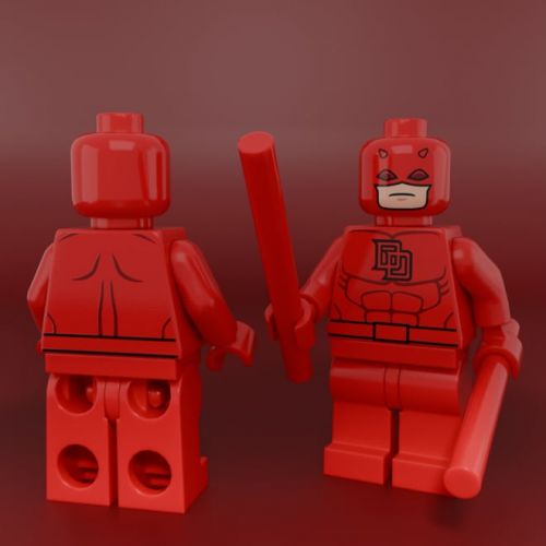 Daredevil red - Tier One Bricks