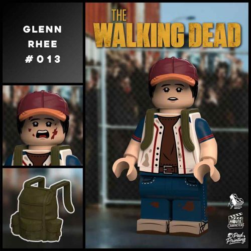The Walking Dead S1: Glenn - Tier One Bricks