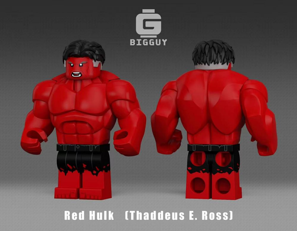 HULK & RED HULK - Tier One Bricks