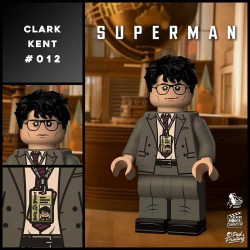 Superman 2025: Clark Kent - Tier One Bricks