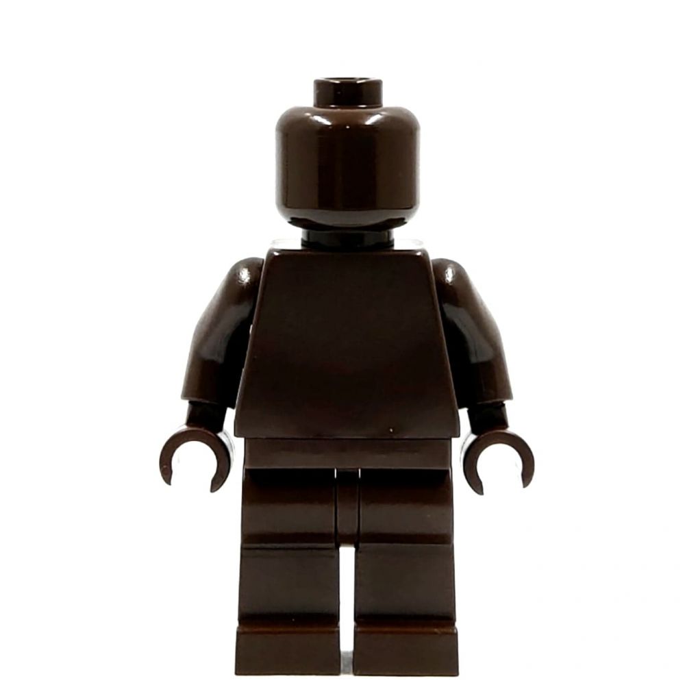 Plain Color Minifigure-Dark Brown - Tier One Bricks