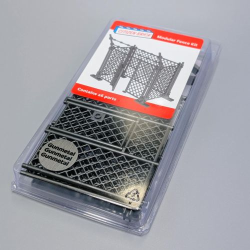 Fence Kit - Gunmetal - Tier One Bricks