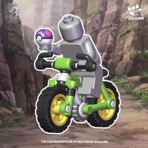 Pokemon bike & master ball pack - Tier One Bricks