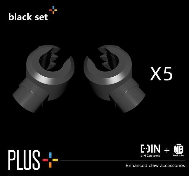 Enhanced Claw Accessories - Black set - Tier One Bricks