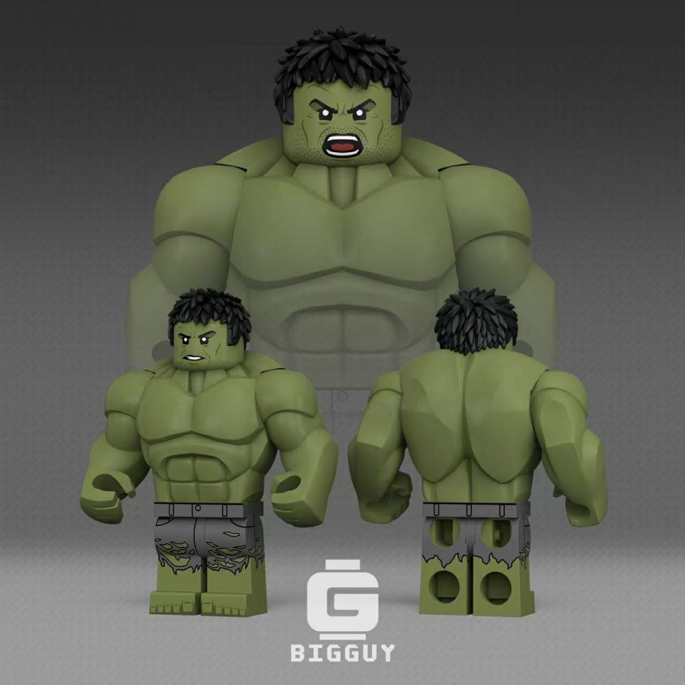 HULK & RED HULK - Tier One Bricks