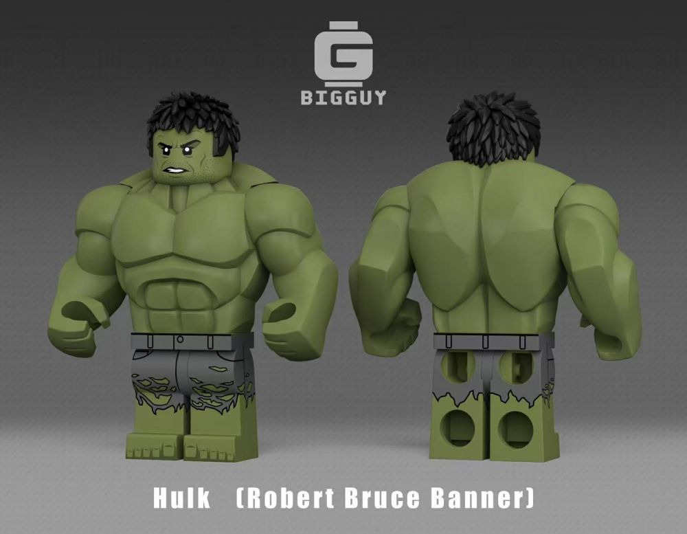 HULK & RED HULK - Tier One Bricks