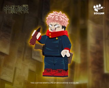 Yuji Itadori+Accessories Pack - Tier One Bricks