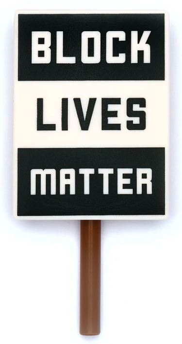 Protest Sign - Block Lives Matter - 一級磚家 Tier One Bricks